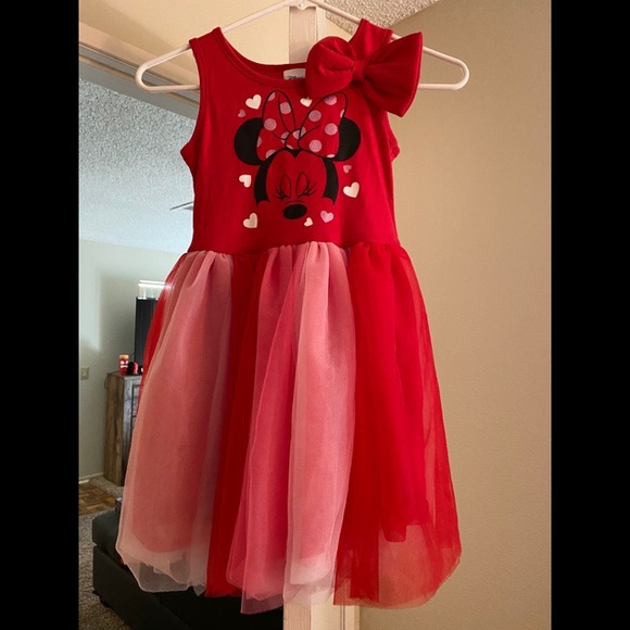 Disney | Dresses | Disney Girls Minnie Dress | Poshmark